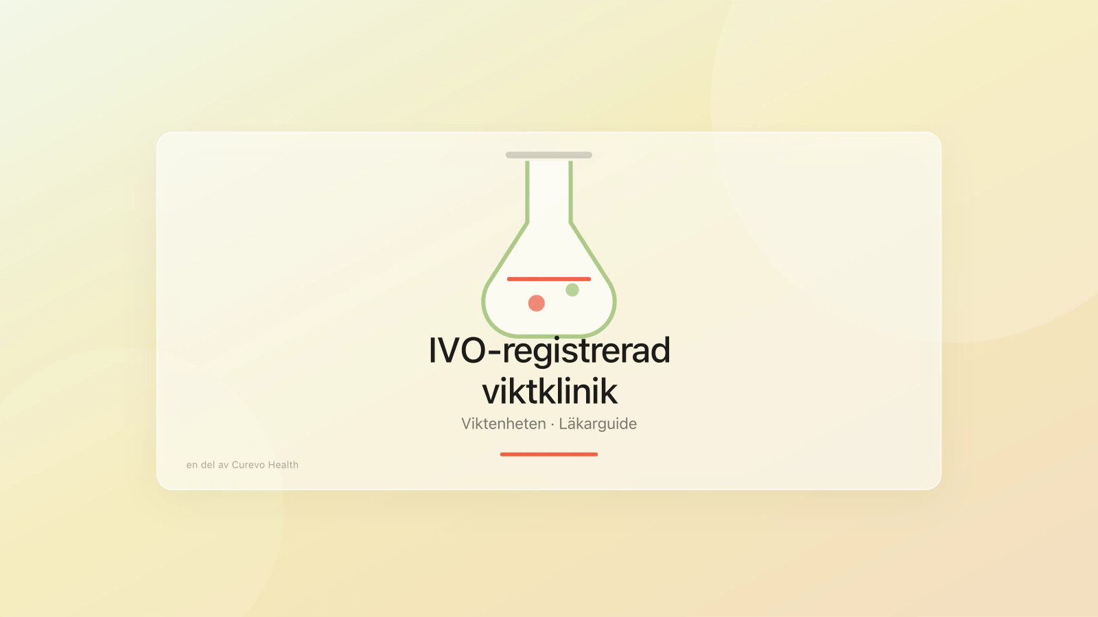IVO-registrerad viktklinik: vad betyder det? | Viktenheten
